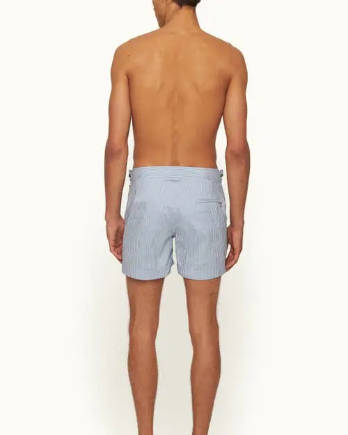 Orlebar Brown Bulldog Tailored-fit Swim Shorts - Wave Blue