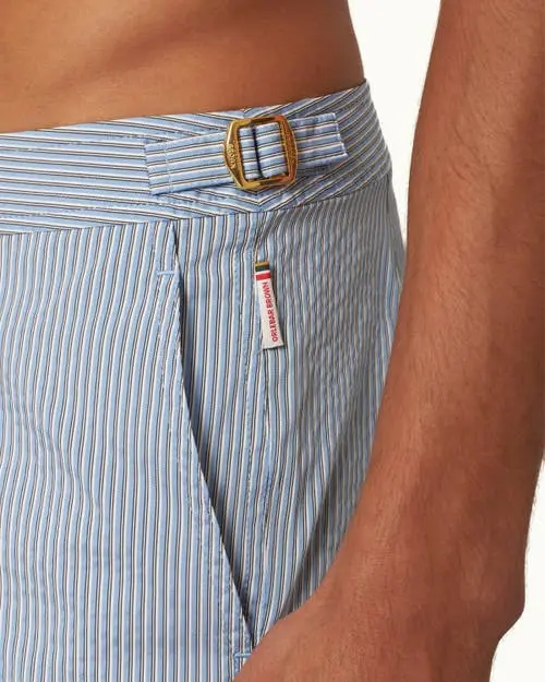 Orlebar Brown Bulldog Tailored-fit Swim Shorts - Wave Blue