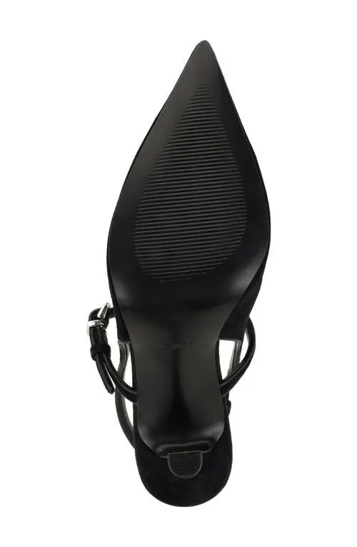 Nine West Amelap Pointed Toe Slingback Pump - Black