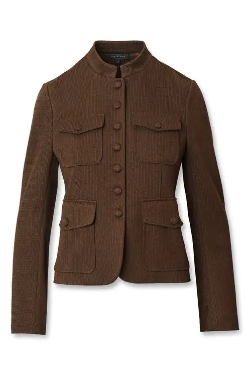 Rag & Bone Mercer Ponte Jacquard Blazer