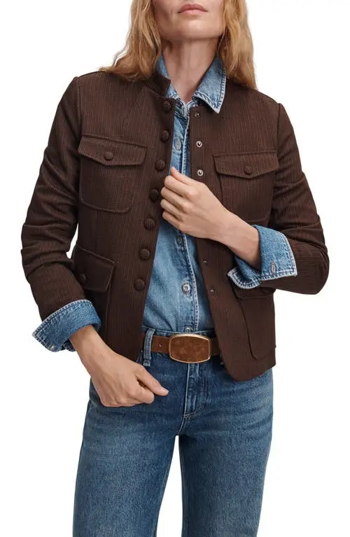 Rag & Bone Mercer Ponte Jacquard Blazer