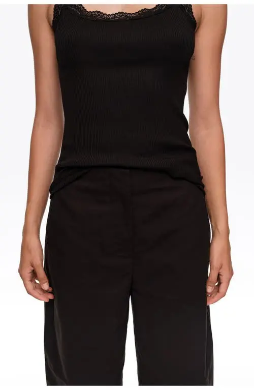 Bimba Y Lola Barrel Trousers With Decorative Stitching
