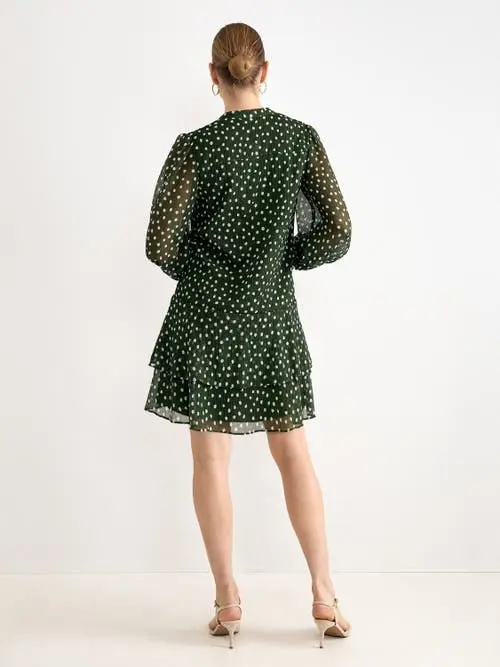 PHASE EIGHT Alma Printed Swing Dress