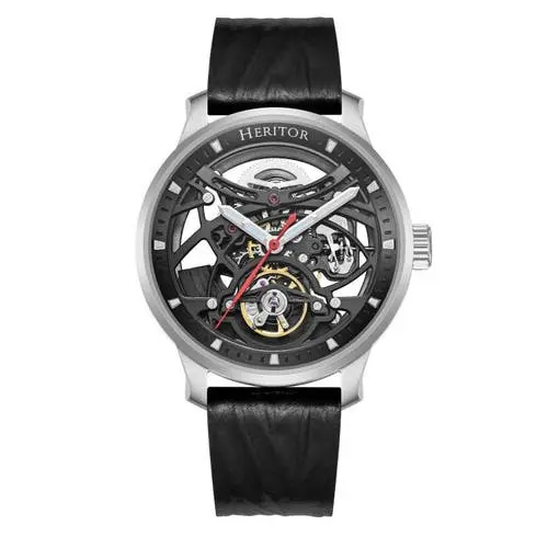 HERITOR AUTOMATIC Marcello Skeleton Dial Watch