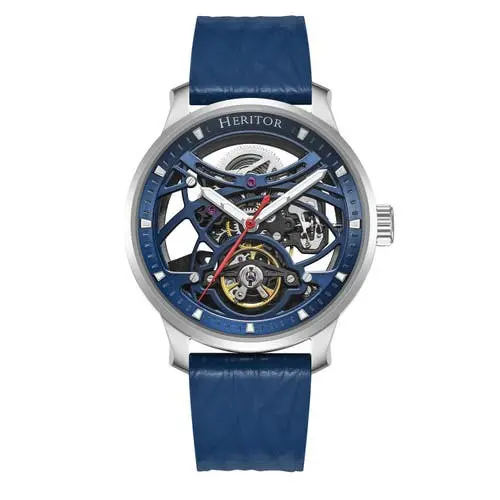 HERITOR AUTOMATIC Marcello Watch - Blue