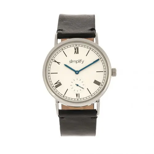 SIMPLIFY The 5100 Series Sub Dial Second Hand Watch - White