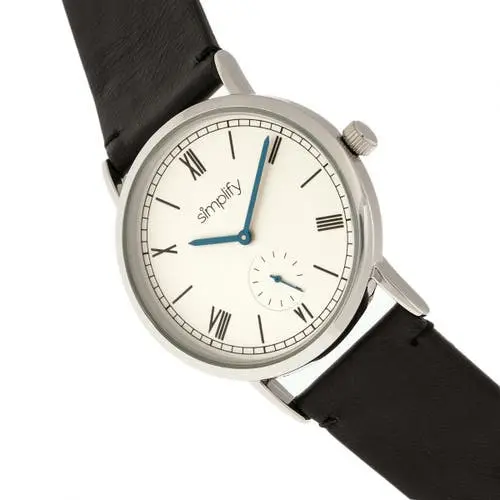 SIMPLIFY The 5100 Series Sub Dial Second Hand Watch - White