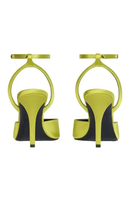 Balmain Satin Strappy Courts