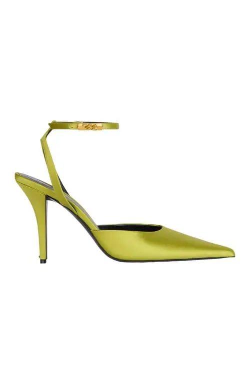 Balmain Satin Strappy Courts