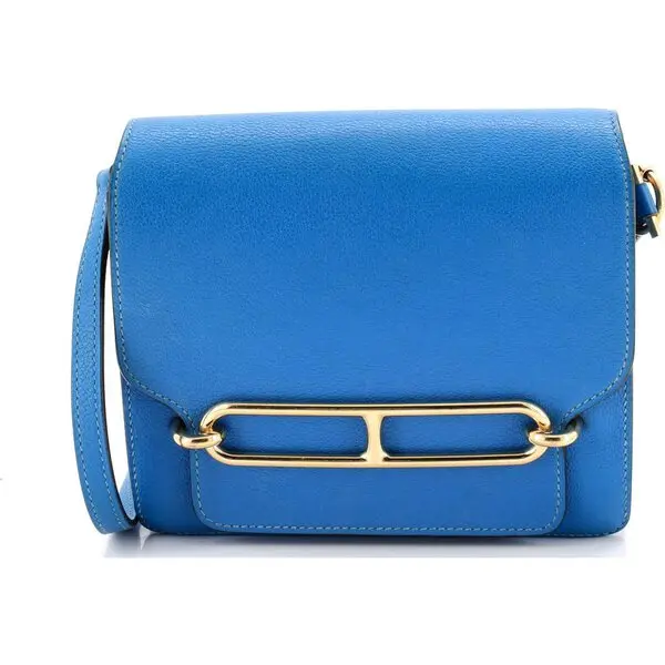 Hermès Roulis Bag Evercolor 18 - Blue
