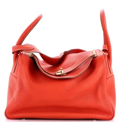 Hermès Lindy Bag Clemence 34 - Red