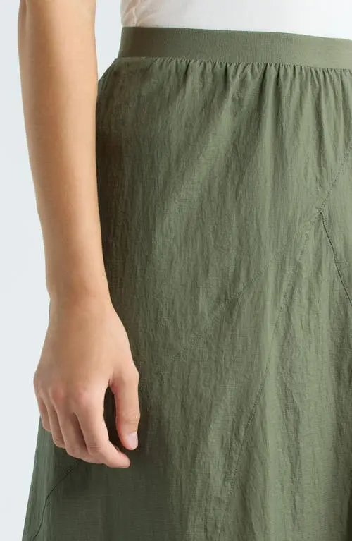 Bernardo Handkerchief Hem Midi Skirt