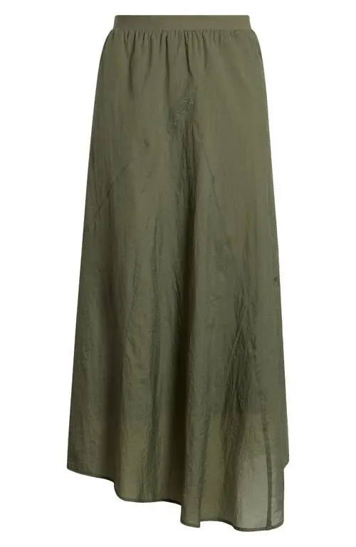 Bernardo Handkerchief Hem Midi Skirt