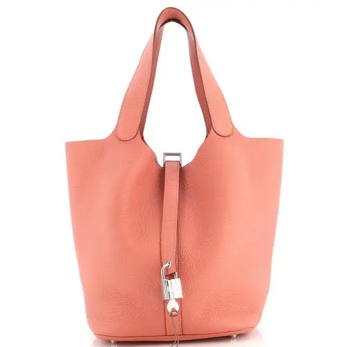 Hermès Picotin Lock Bag Clemence Gm - Pink