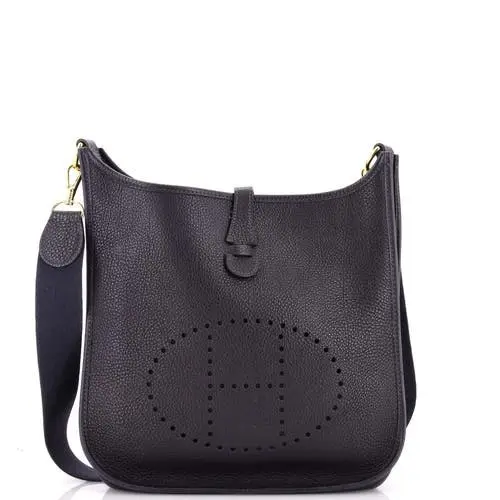 Hermès Evelyne Bag Gen I Clemence Pm - Blue