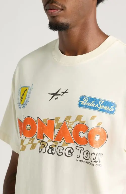 ID SUPPLY CO Nl Monaco Race Tour Graphic T-shirt
