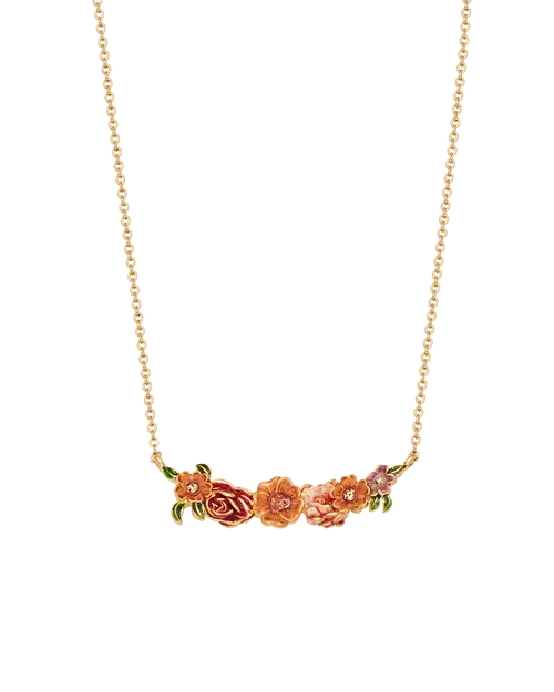 FABLE ENGLAND Eve Floral Choker Necklace