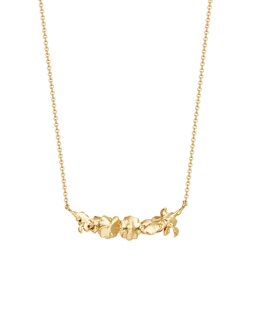 FABLE ENGLAND Eve Floral Choker Necklace