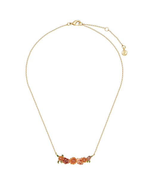 FABLE ENGLAND Eve Floral Choker Necklace