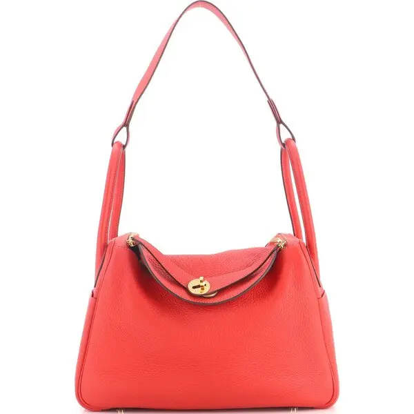 Hermès Lindy Bag Clemence 30 - Red
