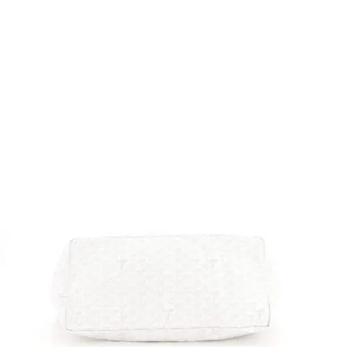 Goyard Saint Louis Tote Printed Coated Canvas Gm - White