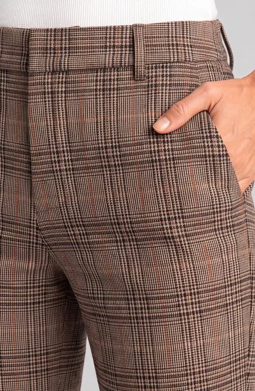 LIVERPOOL Kelsey Plaid Knit Trousers