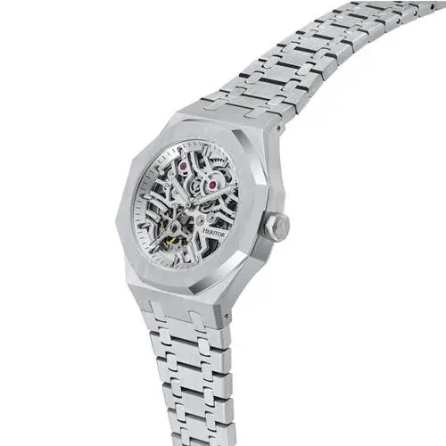 HERITOR AUTOMATIC Augustine Japan Automatic Luxury Watch - Silver