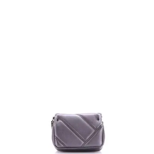 BVLGARI Serpenti Cabochon Shoulder Bag Diagonal Quilted Leather Micro