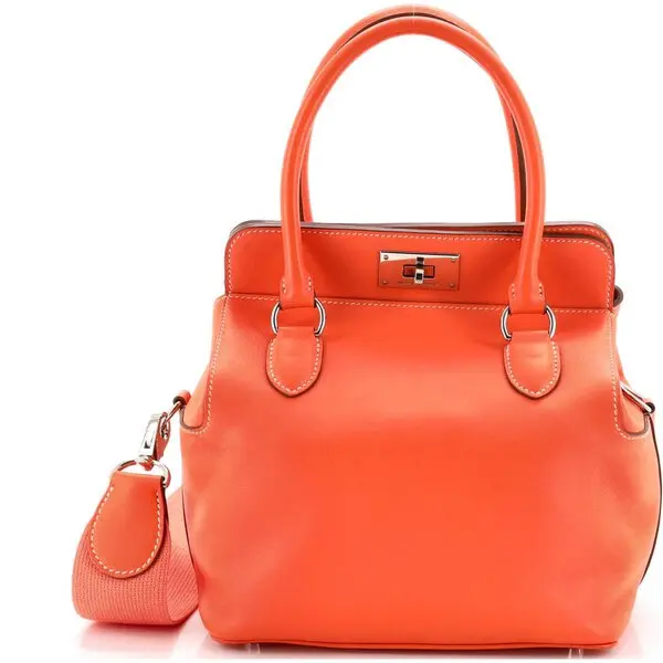 Hermès Toolbox Bag Swift 20 - Orange