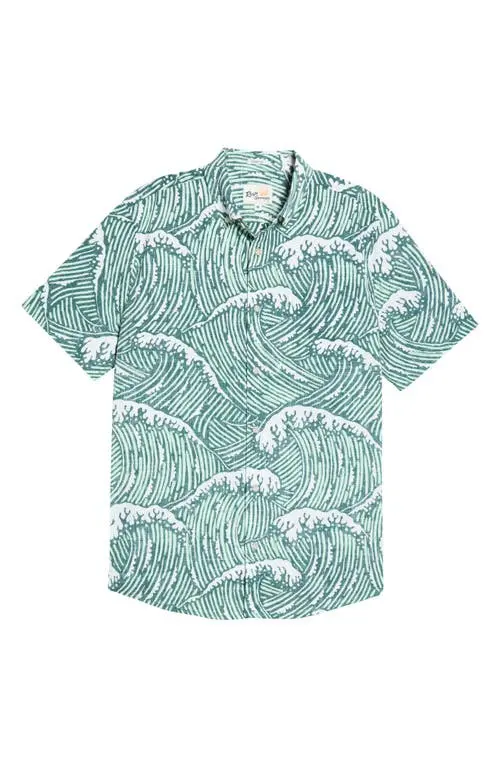 Reyn Spooner Super Swells Button-down Shirt - Green