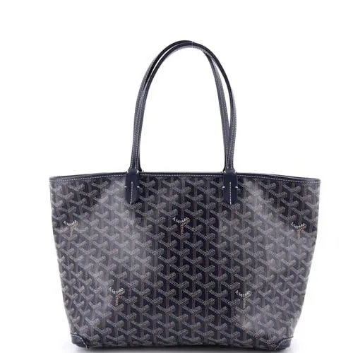 Goyard Artois Tote Coated Canvas Pm - Blue