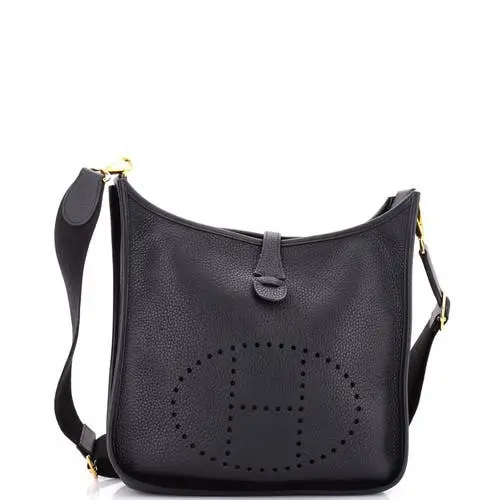 Hermès Evelyne Bag Gen Iii Clemence Pm - Black