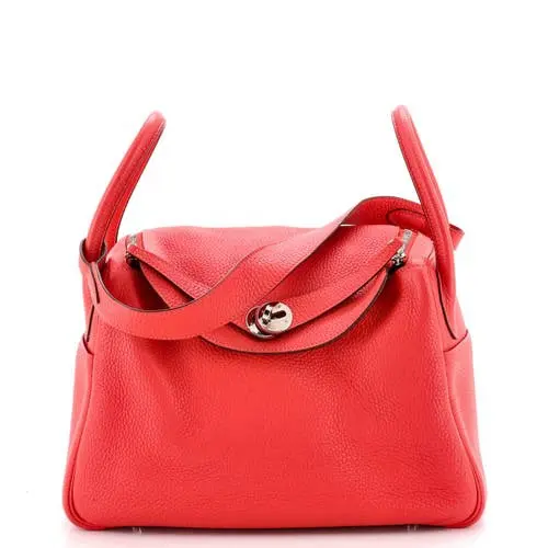 Hermès Lindy Bag Clemence 30 - Red