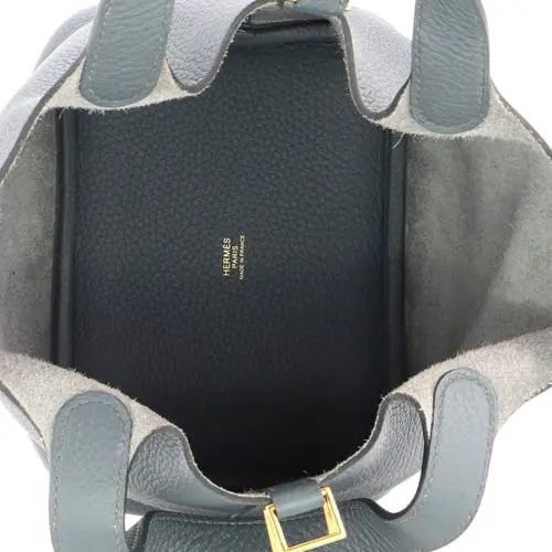 Hermès Picotin Lock Bag Clemence Pm - Blue