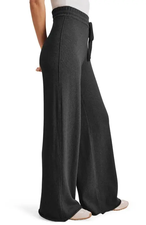 Splendid Haven Tie Waist Sweater Pants - Black