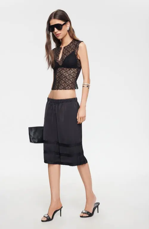 Lioness Tribeca Lace Cap Sleeve Top