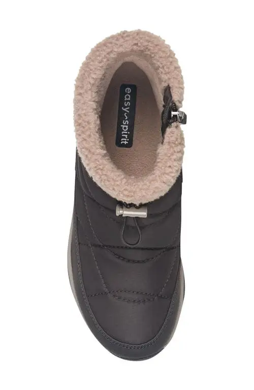 Easy Spirit Eagan Boot With Faux Fur Trim