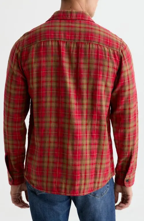 Ag Matteo Reversible Plaid Shirt
