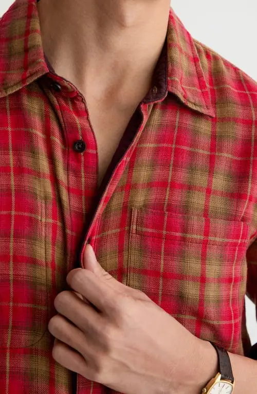 Ag Matteo Reversible Plaid Shirt
