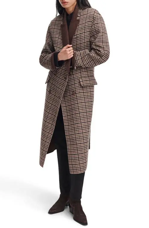 Rag & Bone Vasso Plaid Wool Coat