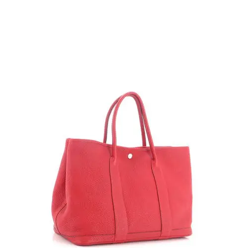 Hermès Garden Party Tote Leather 36 - Red