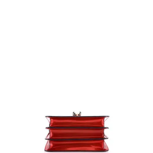 BVLGARI Serpenti Top Handle Bag Patent Small