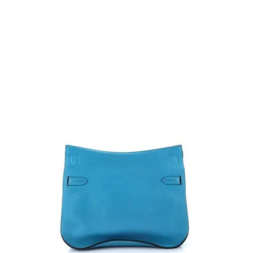 Hermès Jypsiere Bag Clemence 28 - Blue