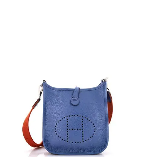 Hermès Evelyne Bag Gen Iii Clemence Tpm - Blue