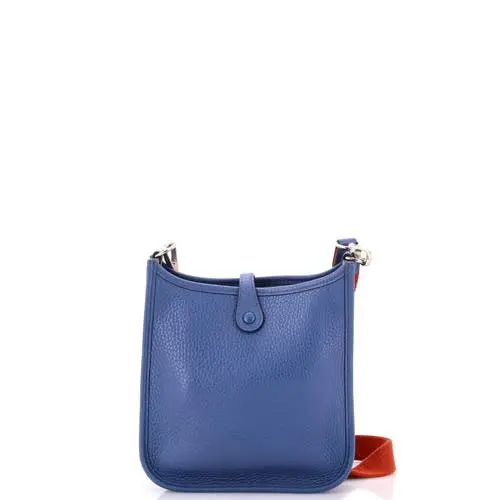 Hermès Evelyne Bag Gen Iii Clemence Tpm - Blue