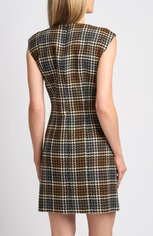 Ted Baker London Jamie Plaid Shift Dress