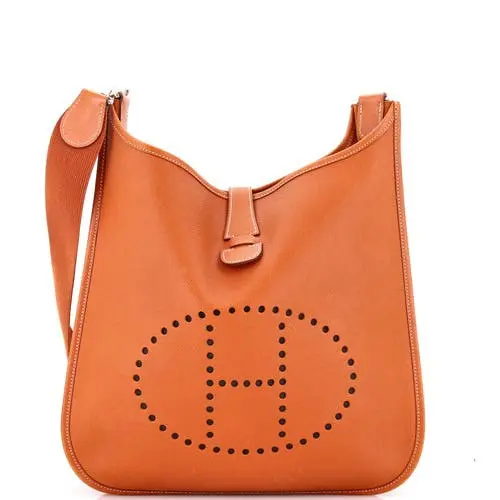 Hermès Evelyne Bag Gen Ii Epsom Gm - Brown