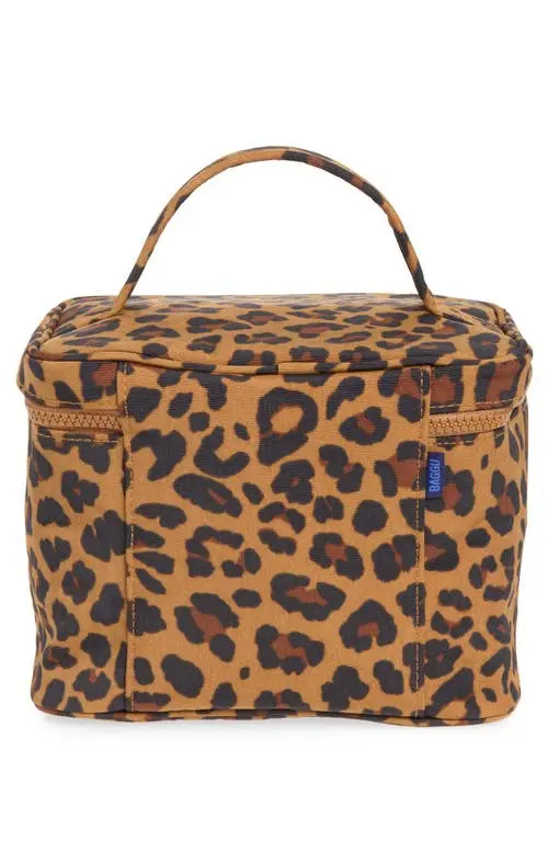 Baggu Large Cosmetic Case - Leopard