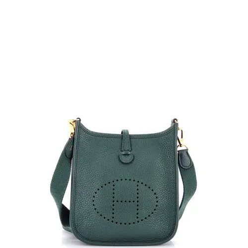 Hermès Evelyne Bag Gen Iii Clemence Tpm - Green