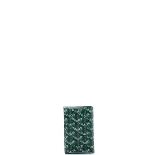 Goyard Saint Pierre Card Case Coated Canvas